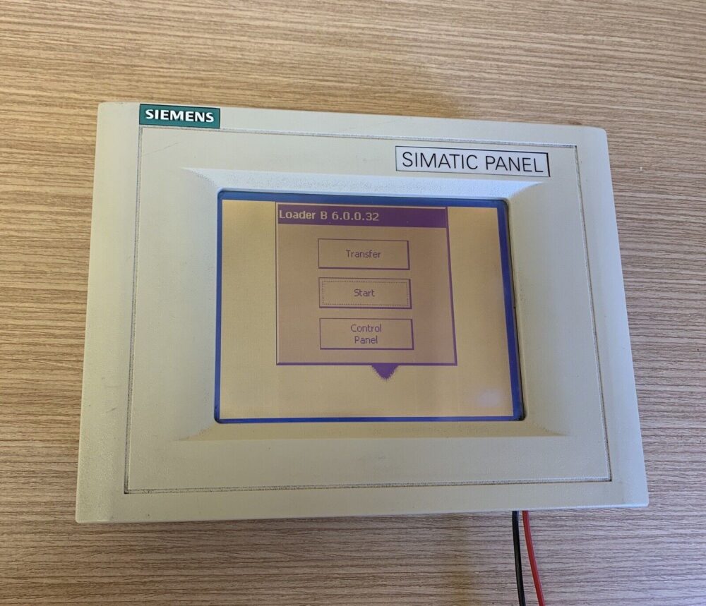 SIEMENS SIMATIC PANEL TP170B 6AV6 545 0BB15 2AX0 - Electrodesfasados