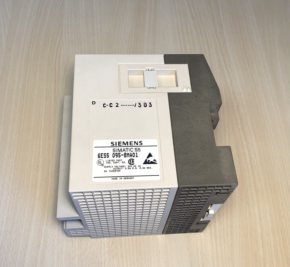 Siemens Simatic S5 95U 6es5 095 8ma01 - Electrodesfasados