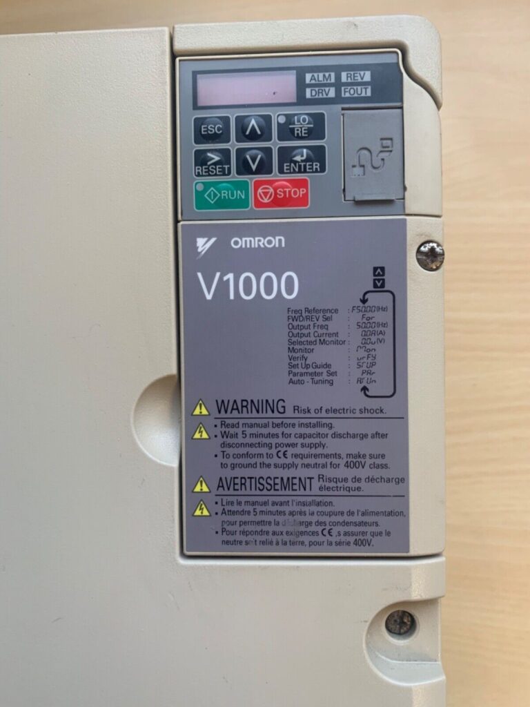 Variador omron v1000 vza4011faa - Electrodesfasados